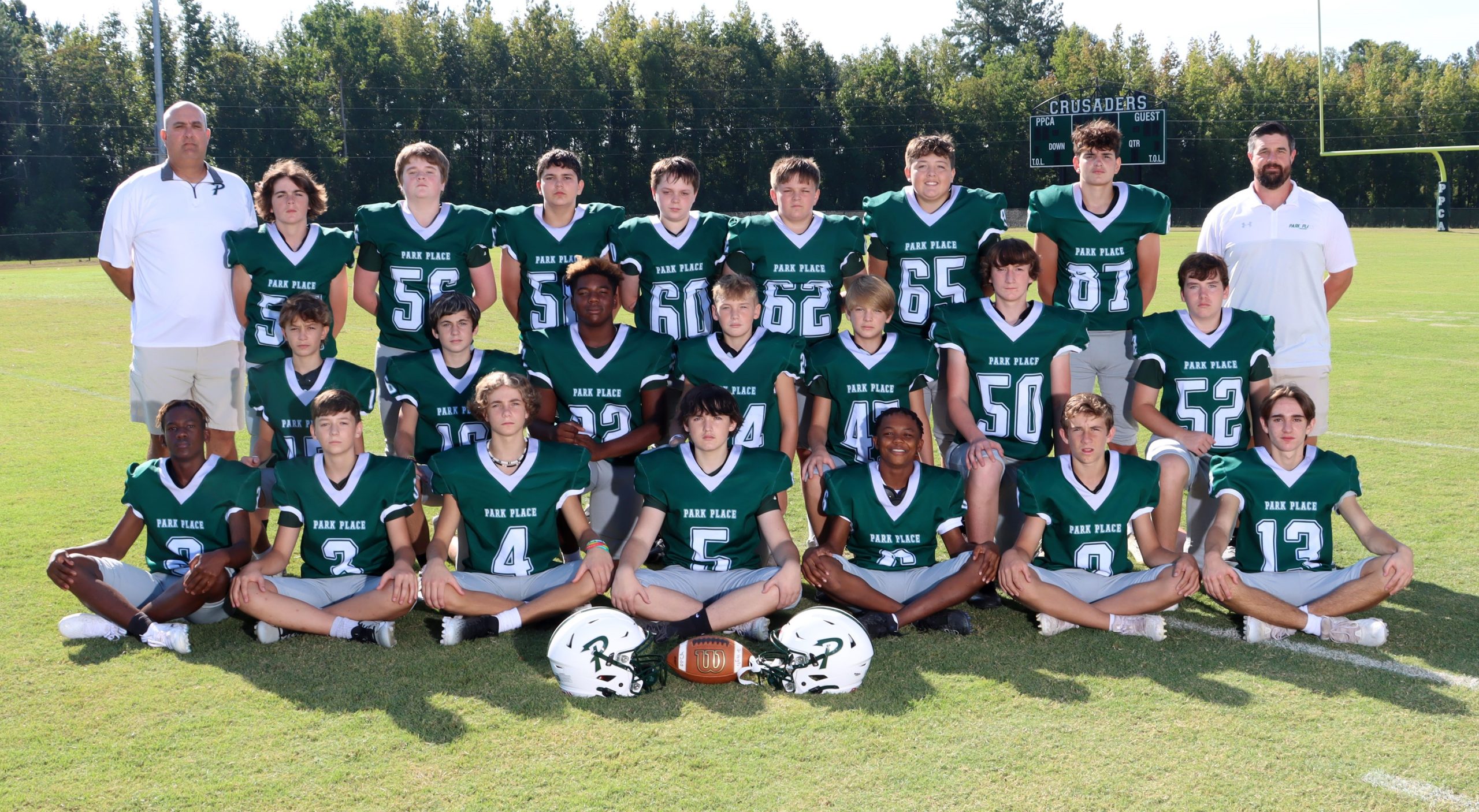 JV Football - Park Place Christian Academy